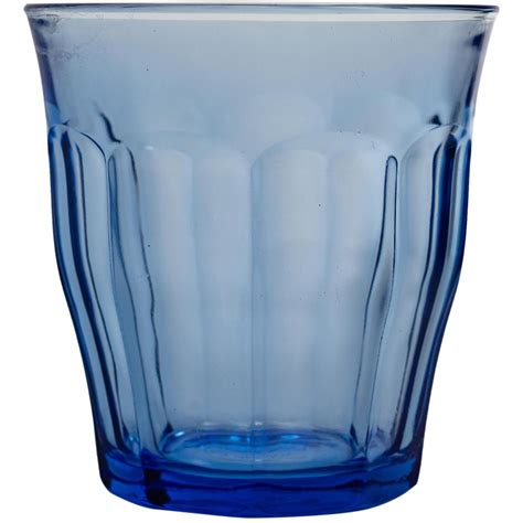 Picardie Drinking Glasses Blue Pack Of 6