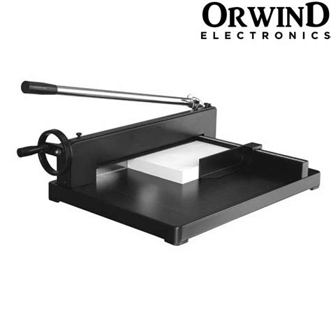 Manual Paper Rim Cutter Machine Orwind O12605 Manual Paper Rim