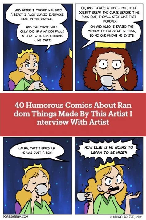 40 Humorous Comics About Random Things Made By This Artist Comics