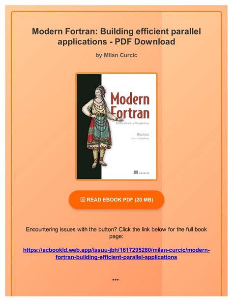 free pdf modern fortran building efficient parallel applications by