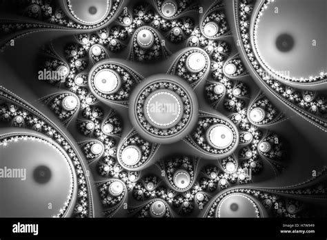 Fractal Mathematic Algorithm Generated Art Picture Illustration Can