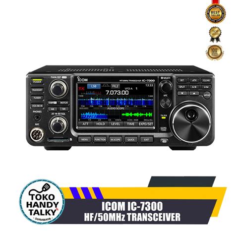Icom Ic 7300 Hf 50mhz Transceiver Shopee Indonesia