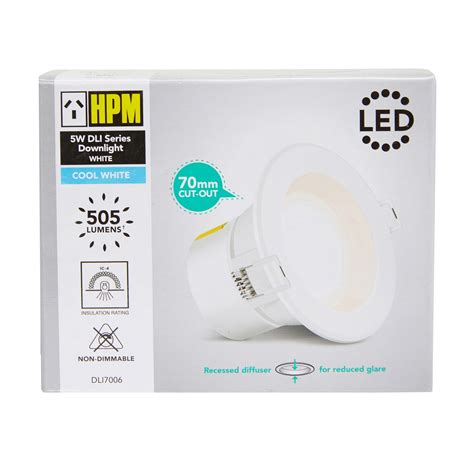Hpm Dli 70mm Led Downlight Bunnings Australia