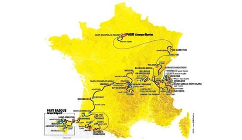 Carte Du Tour De France 2024 Image To U