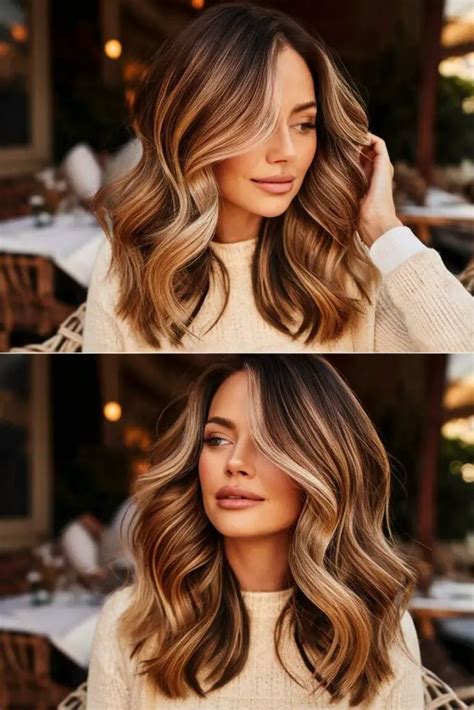 Exquisite Balayage Ideen für den Herbst deinen Stil aufpeppen