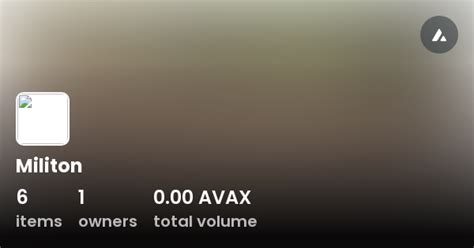 Militon Collection Opensea