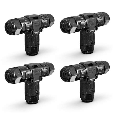 Junction Box Outdoor Waterproof Ip68 4 Pcs 3 Way Outdoor Electrical
