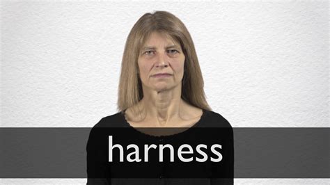 How To Pronounce Harness In British English Youtube