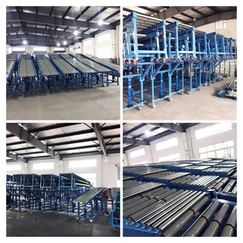 Unloading Conveyor Telescopic Gravity Roller Conveyor High Rise Without Dock Factory Price