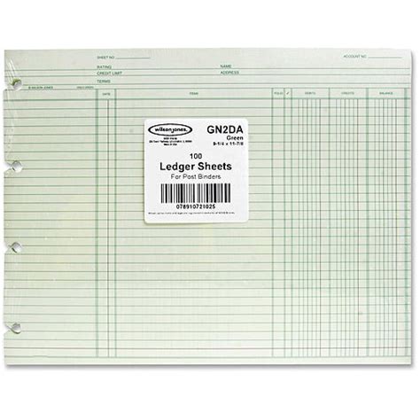 6 Column Columnar Pad 50 Sheet