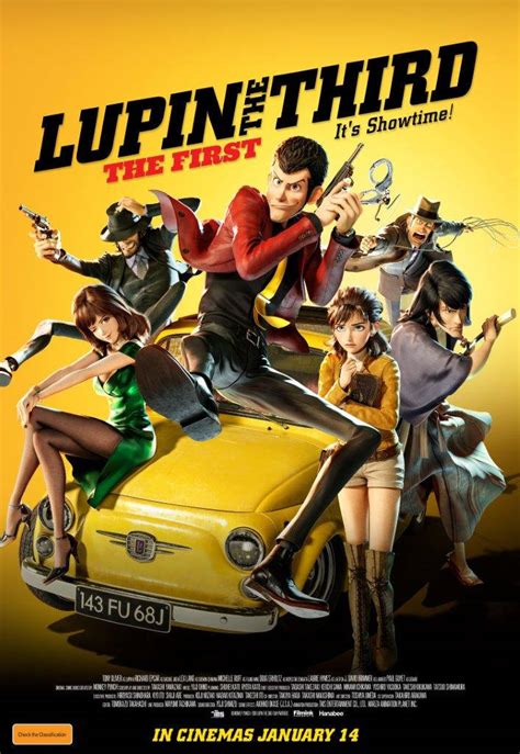 Download Lupin The Third Movie Poster Wallpaper