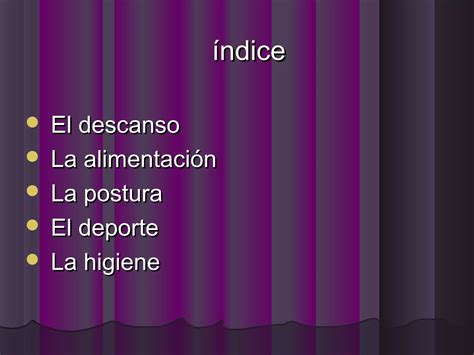 Los H Bitos Saludables PPT