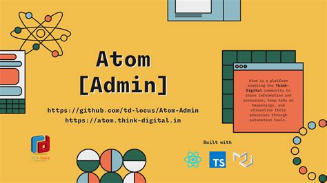 GitHub Td Locus Atom Admin Admin Application For Atom Atom Is A