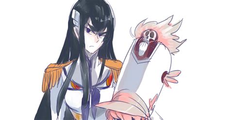 キルラキル 四天王とか こみんかのマンガ 皐蛇 鬼龍院皐月 生徒会四天王 Pixiv