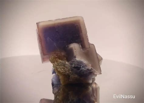 Blue Gray Fluorite From Fujian China Rminerals