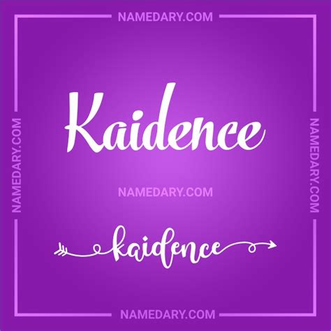 Kaidence Meaning Origin Traits And More Namedary