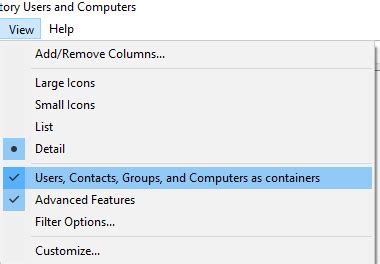 Active Directory Showing Insufficient Permissions To Delete A User Windows Spiceworks Community