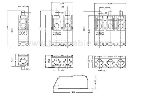 Ltb Led Smd Pcb Terminal Block With Push Type Button Shenzhen Lede Electronic Co Ltd