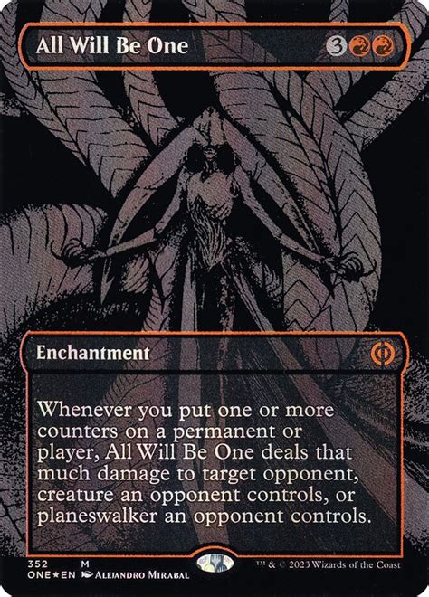 All Will Be One · Phyrexia All Will Be One One 352 · Scryfall Magic