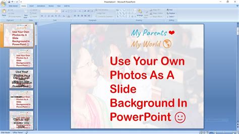 How To Insert Background In Powerpoint