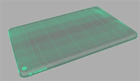 Ipad Mini 2 Space Grey 3d Model Realtime Ready 3d Models World