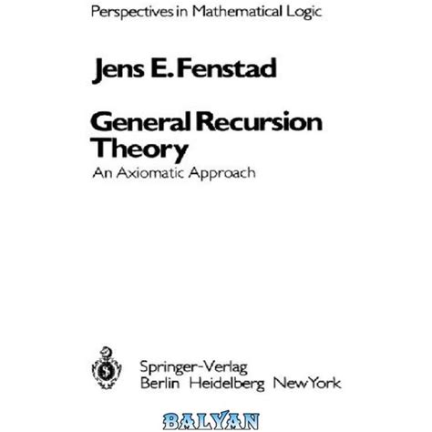 خرید و قیمت دانلود کتاب General Recursion Theory An Axiomatic Approach ترب
