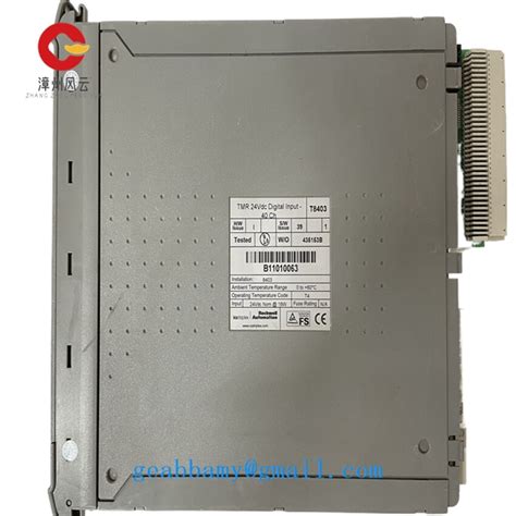 Ics Triplex T8403 Processor Module Hmi Board Zhangzhou Fengyun