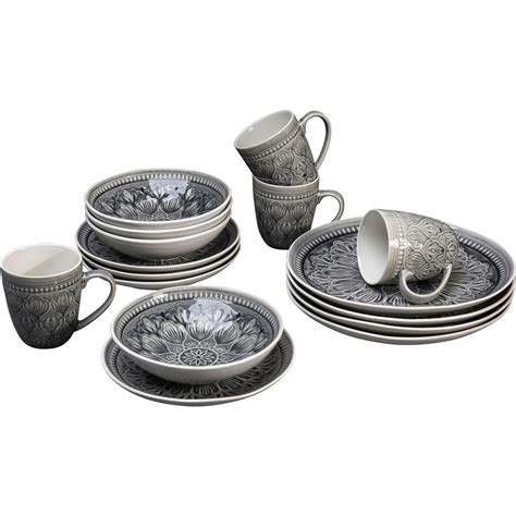Набор посуды "sicily" (Kare) серый керамика 27x10x27 см. 157504 ...