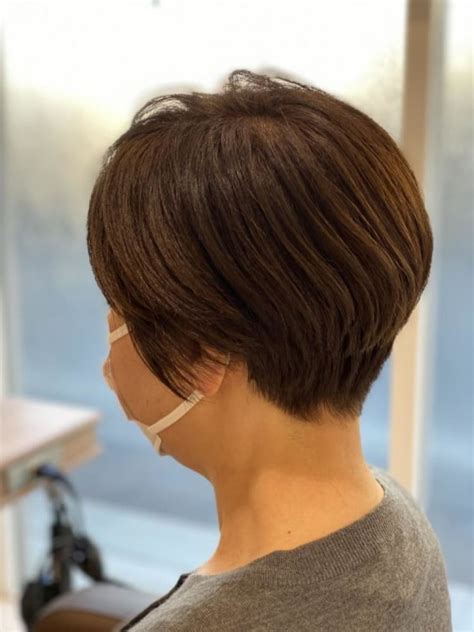 襟足すっきりショートボブ｜ヘアカタログ Ash 永福町店 宮崎 豪｜ヘアサロン・美容院｜ash オフィシャルサイト