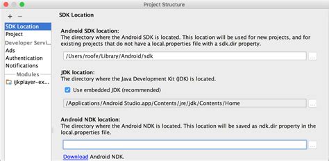 Configuring Android Studio To Use NDK Android Ndk R10d Windows 64 Bit