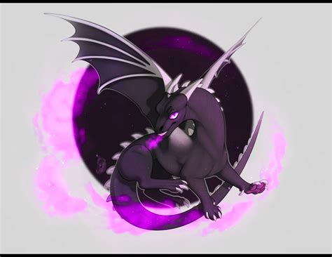The Ender Dragon Minecraft Fanart By Dangenight On Deviantart