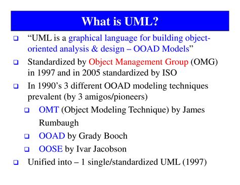 Unified Modeling Language Pdf Programming Languages Computing