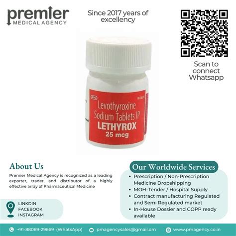 Lethyrox Levothyroxine Sodium Tablets Ip 25 Mcg At Rs 125bottle