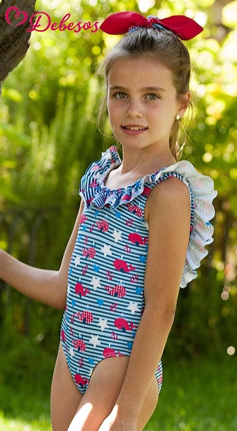 Debesos Summer 2022 Girl Swimsuit Whales