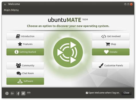 Install Ubuntu Mate Welcome On Ubuntu Using The Snap Store Snapcraft