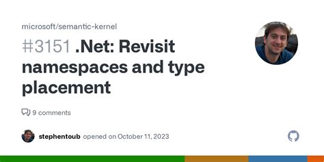 Net Revisit Namespaces And Type Placement Issue Microsoft Semantic Kernel GitHub