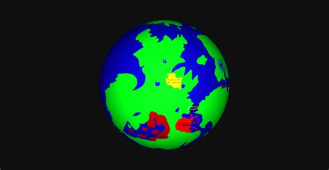 Turned My Map Into A Globe R Gustavosaltuniverses