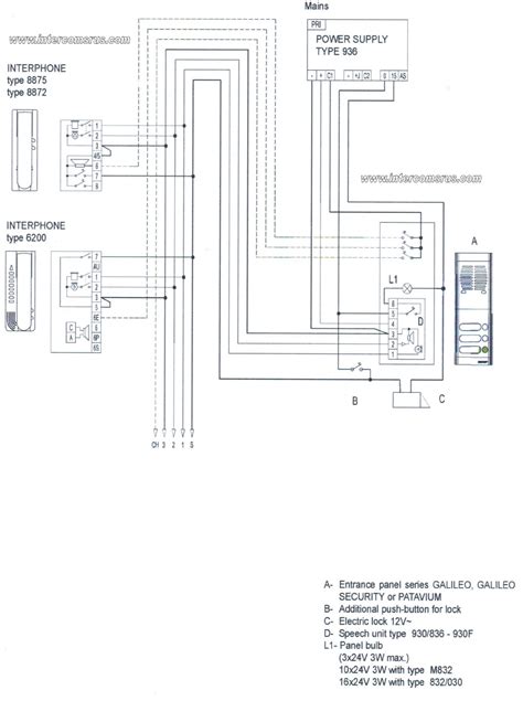 Elvox Intercom Wiring Diagram Wiring Diagram