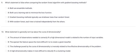 Solved What Is Not True About Using A Support Vector Chegg