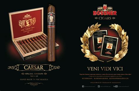 Mediathek: AD · BOSSNER «CAESAR» | BOSSNER © CIGARS | COGNAC ...