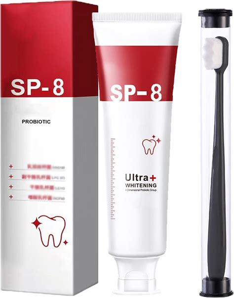 Sp8 Probiotic Ultra Whitening Toothpaste For Oral Health