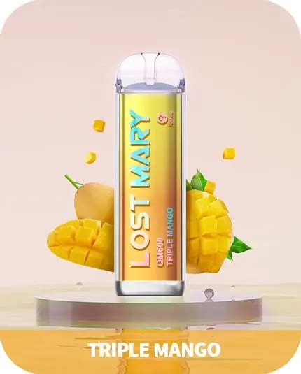 Lost Mary QM600 Triple Mango 20 Mg Ml ELFBAR VAPES EU