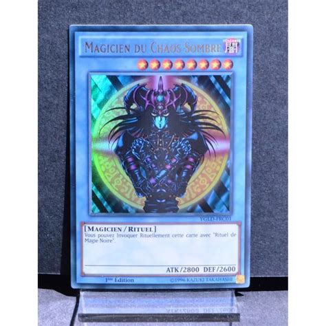 Carte YU GI OH YGLD FRC Magicien Du Chaos Sombre NEUF FR Cdiscount Jeux Jouets