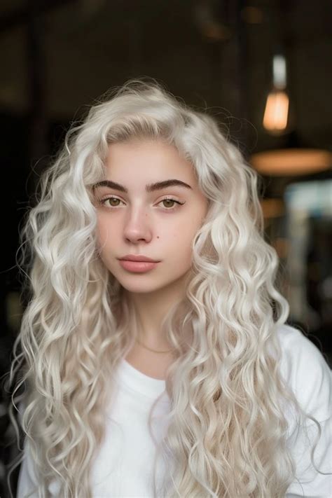 40 Platinum Blond Hairstyles Cascading Platinum Waves Platinum