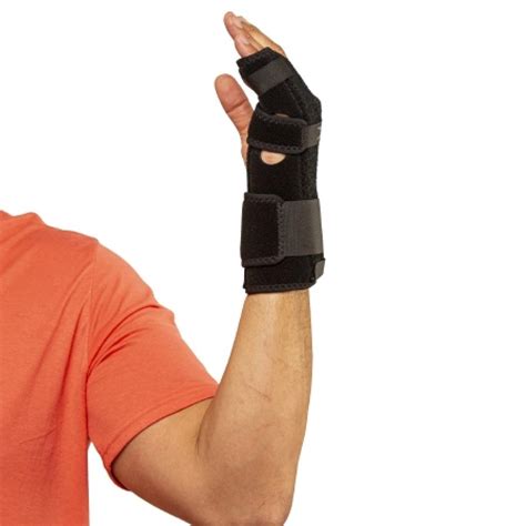 Tko Knuckle Orthosis Hand And Wrist Brace X Small Left Hand Black 1