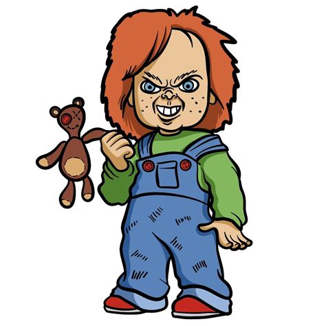Chucky Drawing Full Body