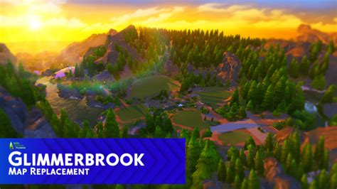 Glimmerbrook Dawn Map Replacement Download 20th Century Plumbob