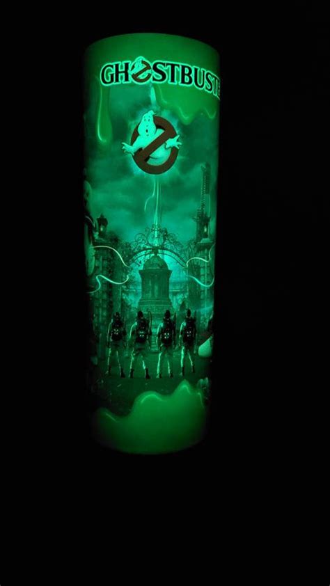 Glow In The Dark Ghostbusters Tumbler Etsy