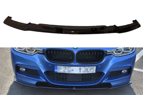Front Splitter Bmw 3 Series F30 Fl Sedan M Sport Gloss Black Our