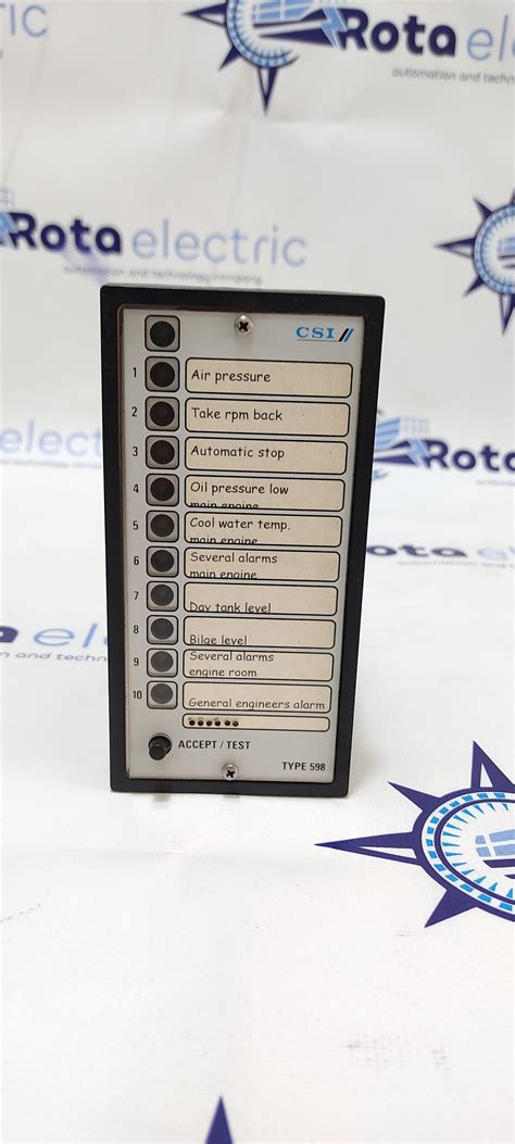 Csi 598 Rota Electric